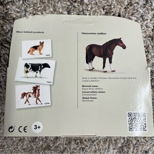 schleich | Toys | Schleich Hanoverian Stallion Horse Figure | Poshmark